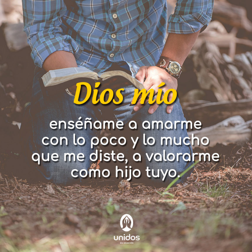 Oración para aceptarme tal cual soy