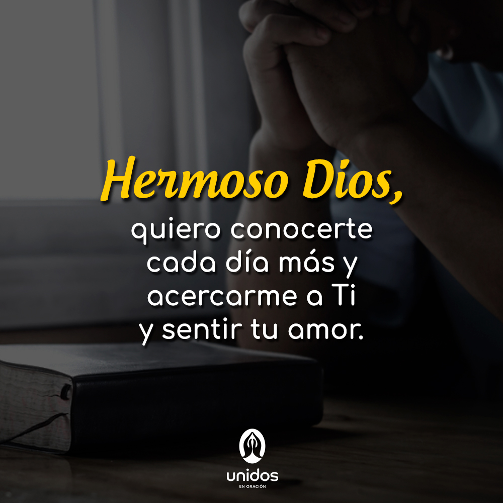 Oración para conocer a Dios